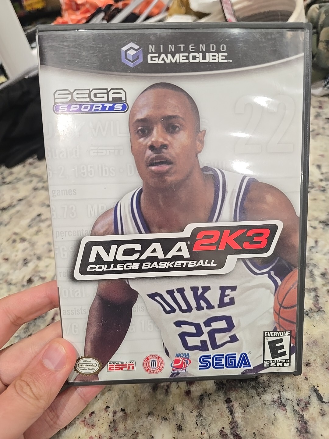 NCAA College Basketball 2K3 (GameCube GC 2002) Complete CIB RARE NICE ...