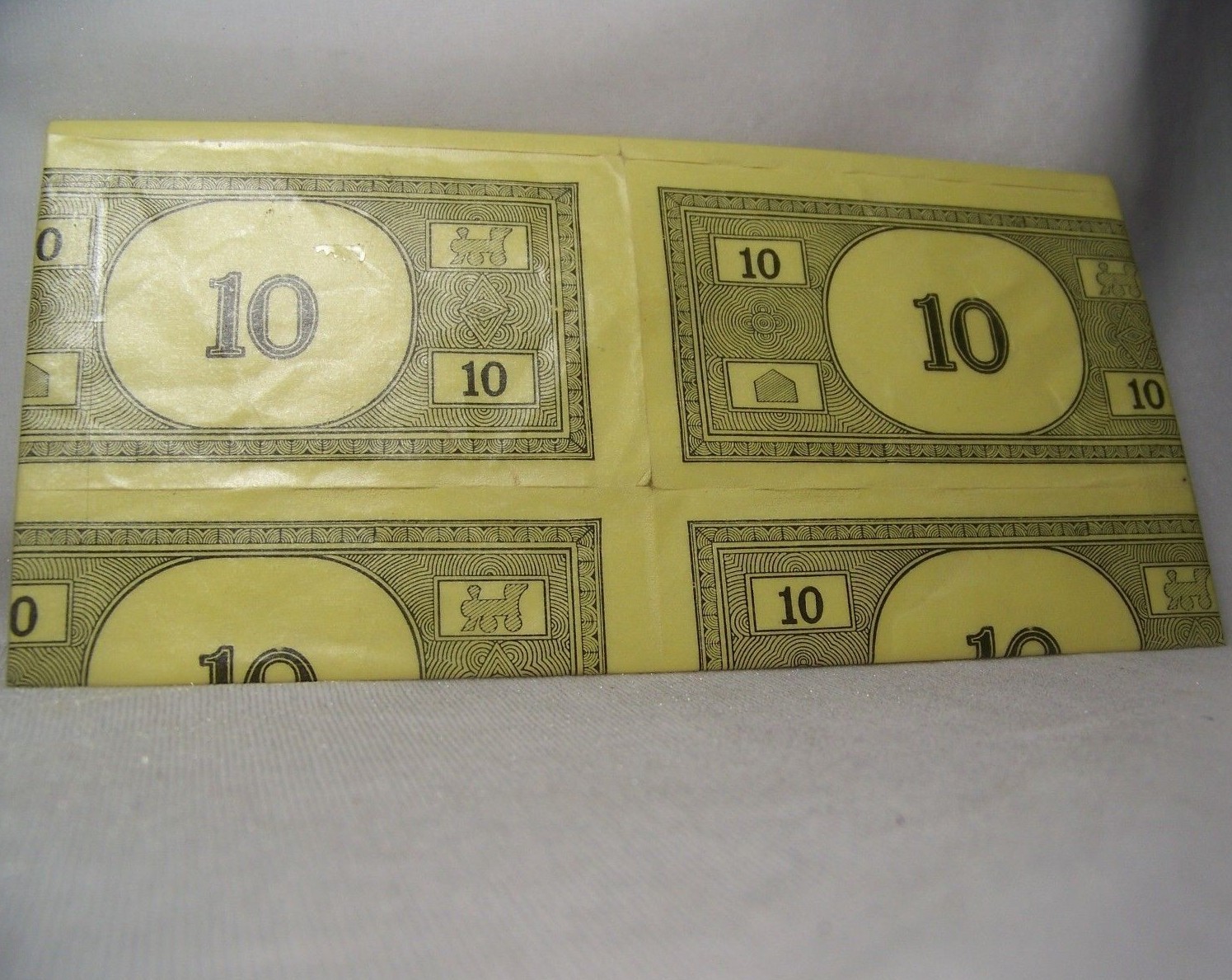 Vintage $1.00 Monopoly Money Wallet Crafted Billfold Board Game | eBay