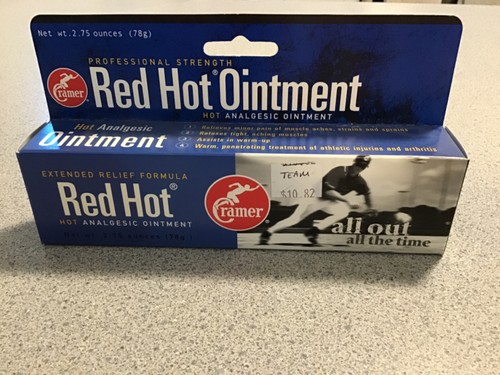Cramer Red Hot Professional Strength Analgesic Ointment Extended Relief ...