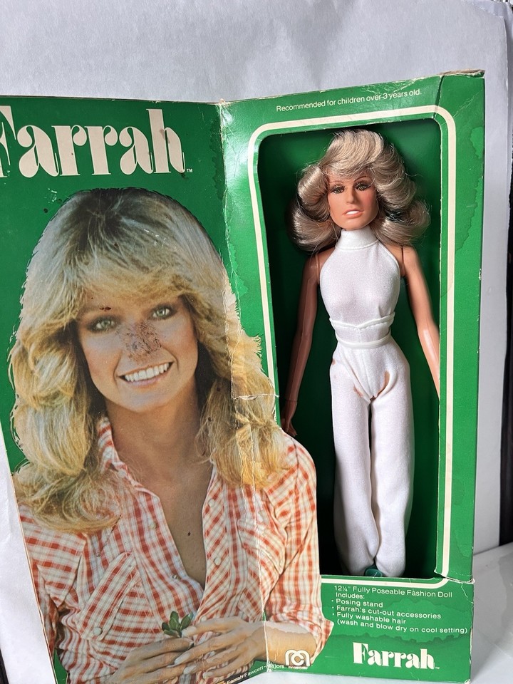 Vintage Doll - Farrah Fawcett Doll - 1977 MEGO 12 inch - with Box ...