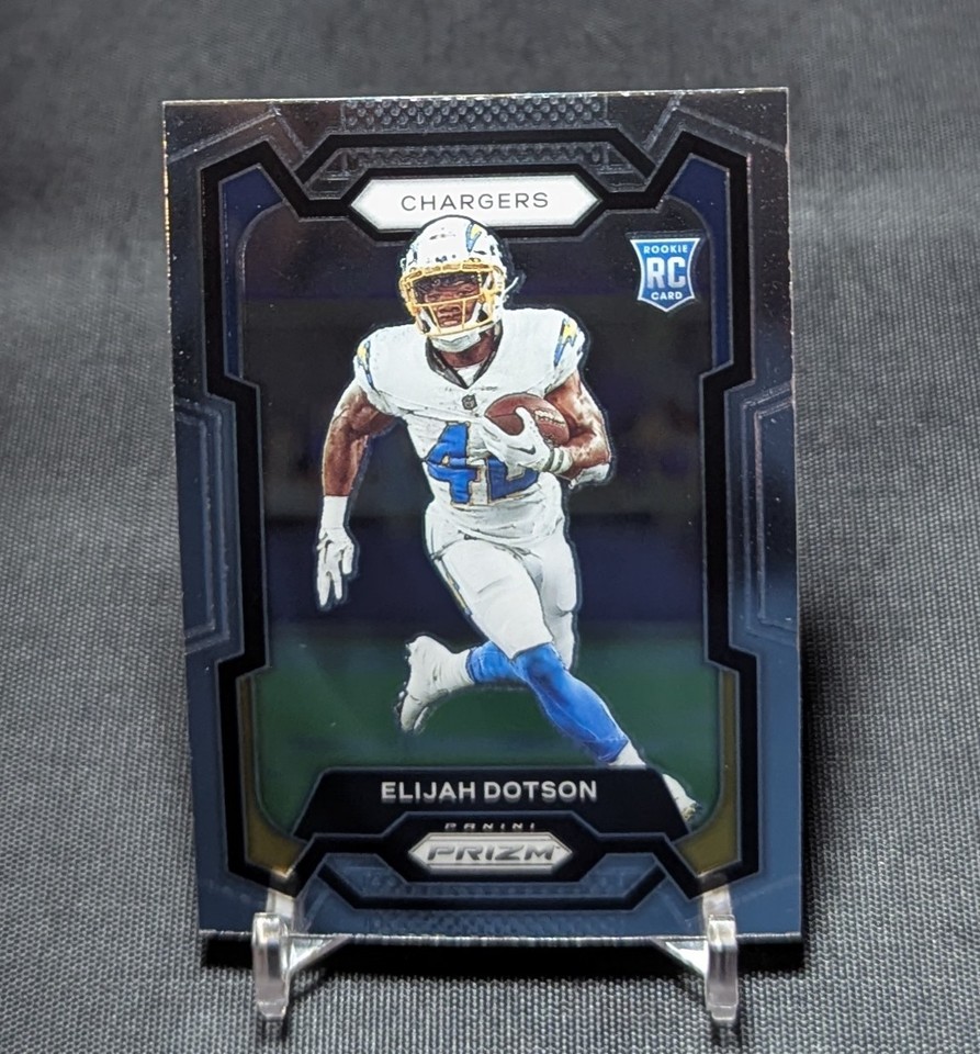 Elijah Dotson Rookie RC 2023 Prizm Football Card #352 Los Angeles ...