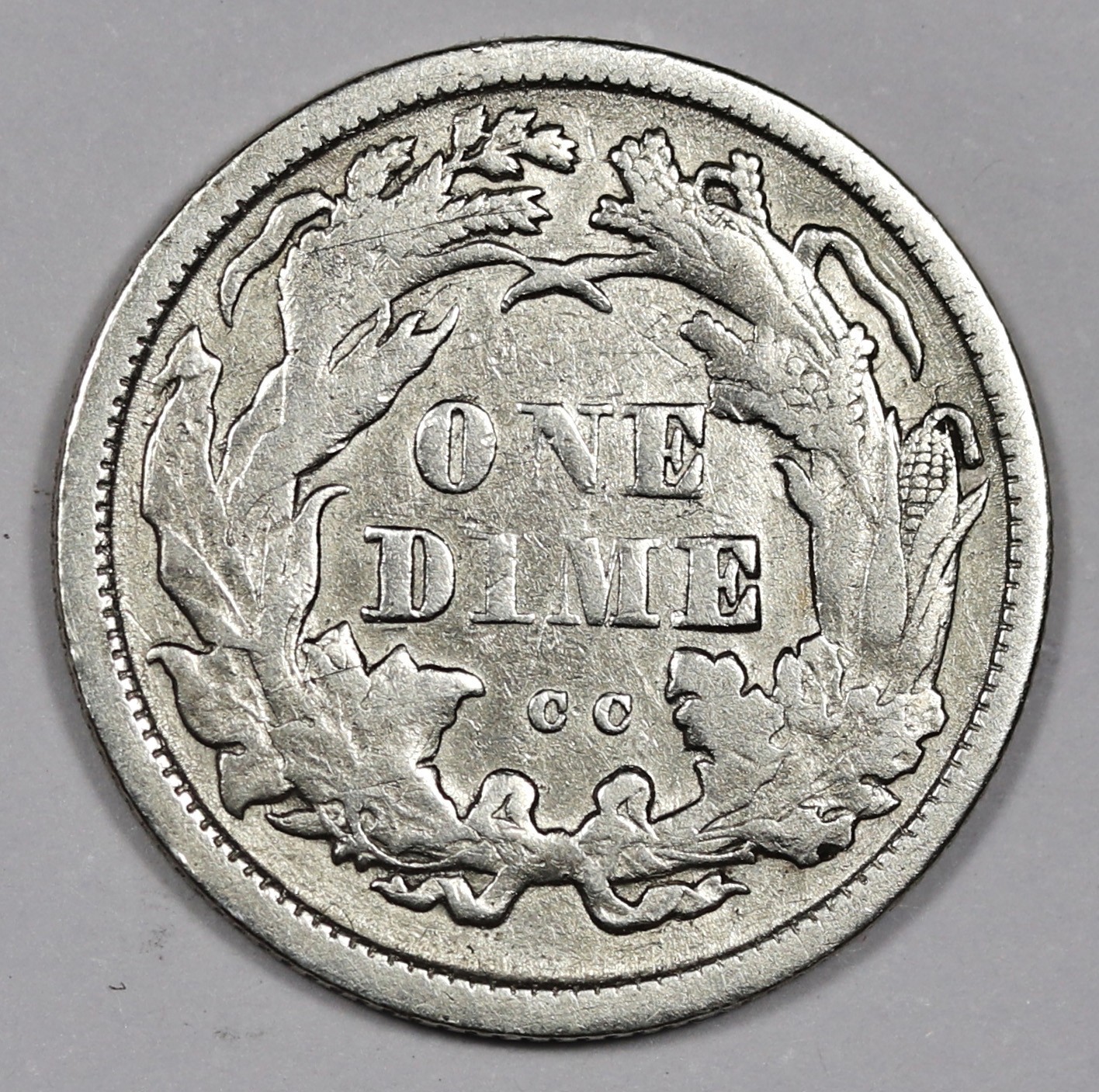 1875-cc Seated Liberty Dime. High Grade. 211825 | eBay