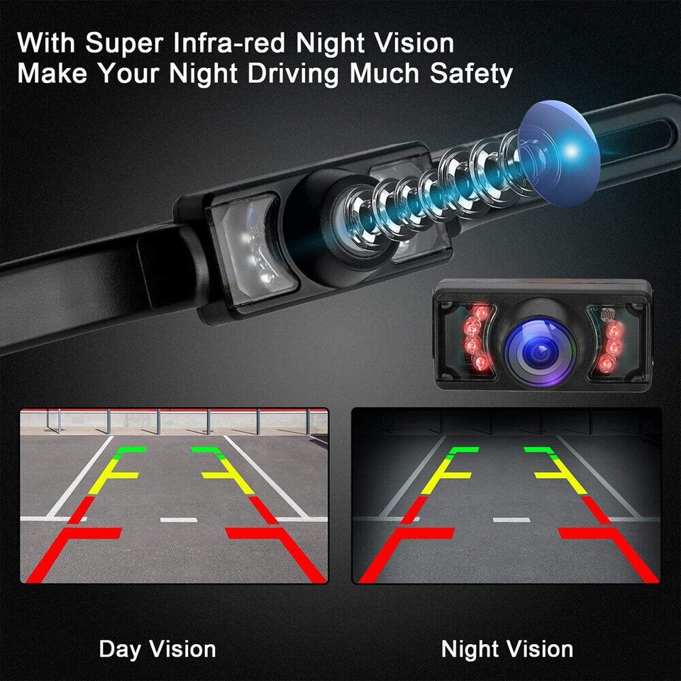 Car Rear View Backup Parking Reverse Camera For CMOS HD Night Vision ...