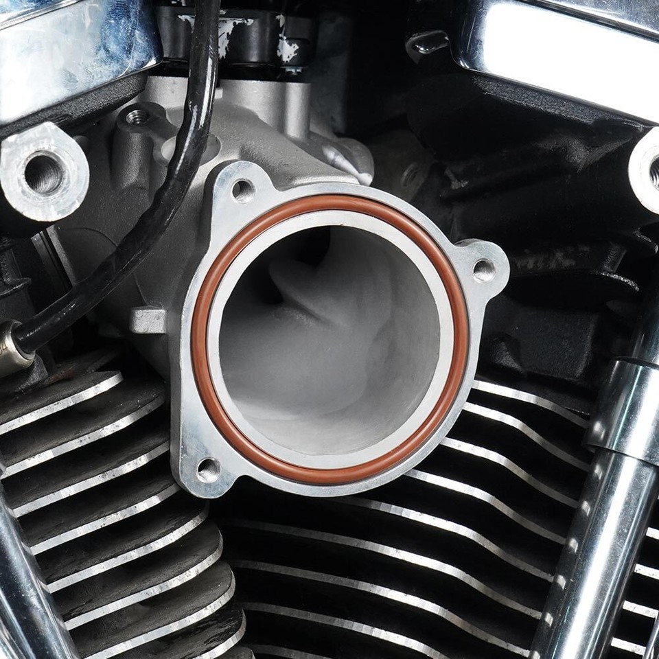 57mm Air Intake for 55mm Stock Manifold M8 For Harley Touring Electra ...
