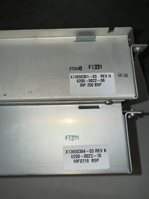 Trane chiller module X13650361-03 REV H 6200-0022-08 , X13650364-03 Rev ...