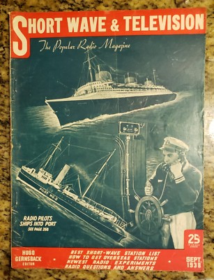 Shortwave And Television Magazine September 1938. | eBay
