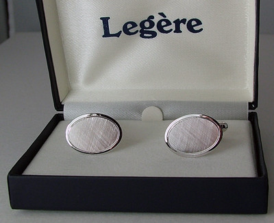 Cuff Links sterling silver Legere model SCL-718 | eBay