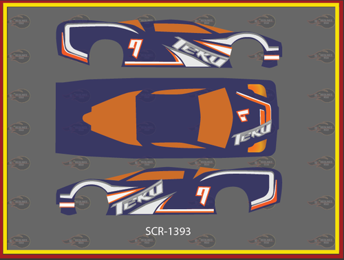 1/64 "Acceleracers Reverb Teku" Replica Decal SCR-1393 | eBay