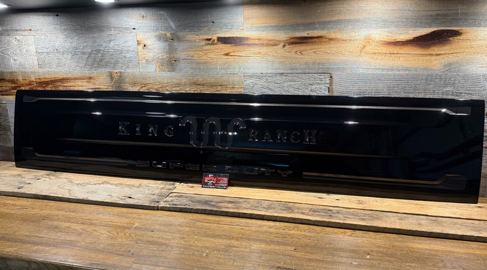 2023+ OEM Ford Super Duty KING RANCH Tailgate Applique Panel Custom ...
