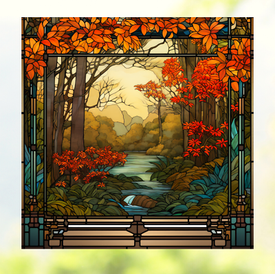 Autumn Leaves Stained Glass Patterns Stained Glass Maple Leaf