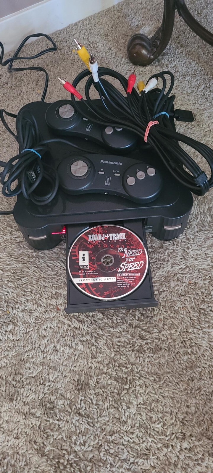 PANASONIC REAL 3DO Interactive Multiplayer FZ-1 Console w Controllers ...