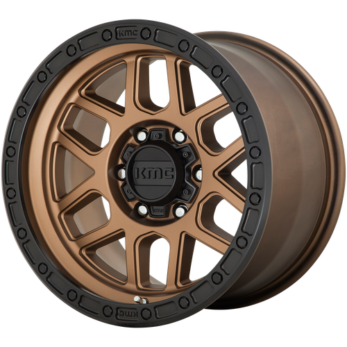 KMC Wheels Rim KM544 MESA 18x9 5x150.00 ET25 5.98BS 110.5CB Bronze ...
