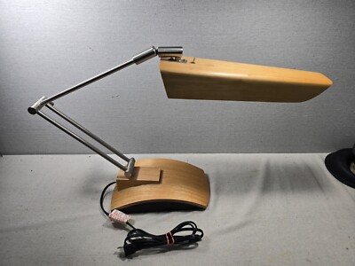 Tensor Scandinavian Wood Style Desk Lamp FS764 Compact Fluorescent | eBay