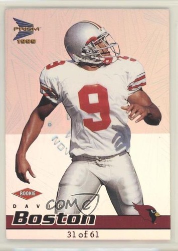 1999 Pacific Prism Premiere Date /61 David Boston #1 Rookie RC | eBay