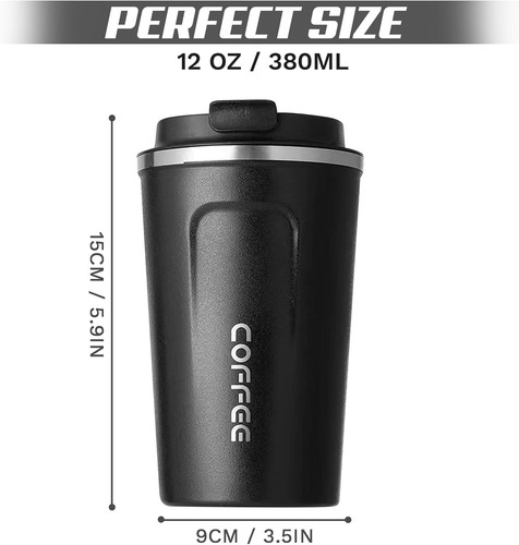 Travel coffee mugs spill-proof and leak-proof, reusable coffee cups ...