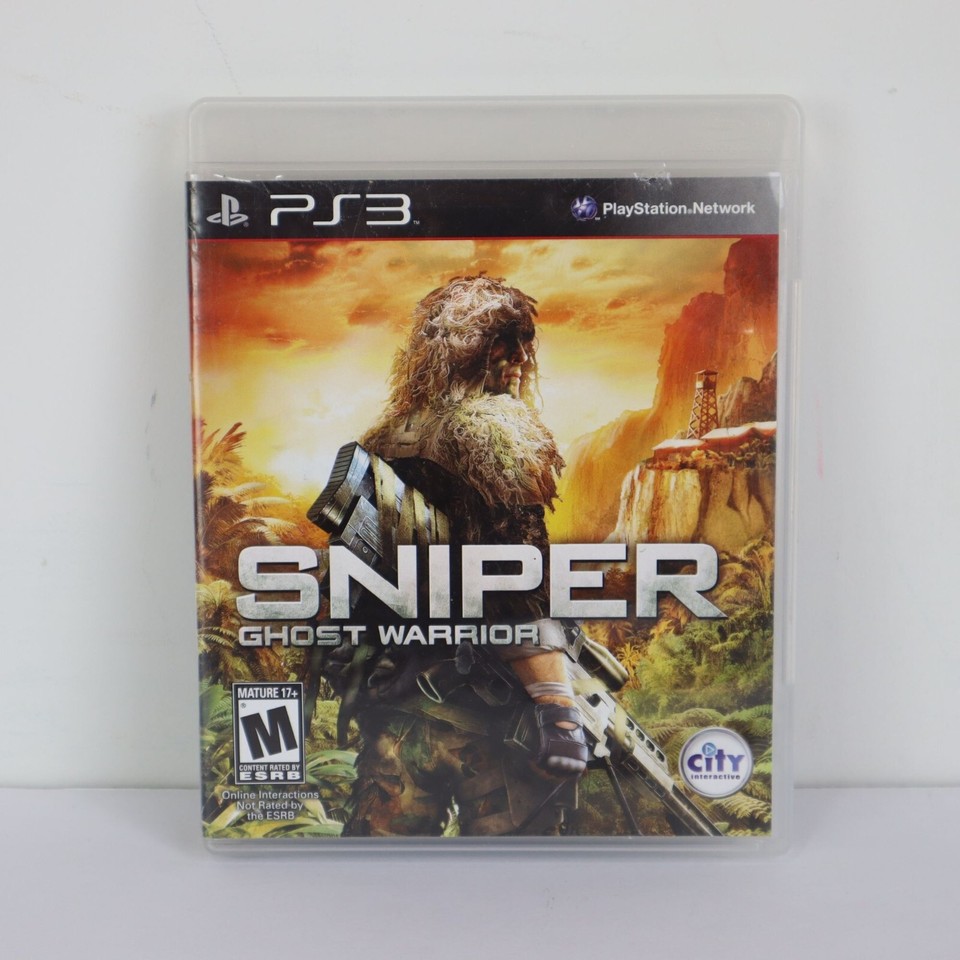 PS3 Sniper Ghost Warrior PlayStation 3 Black Label Tested | eBay