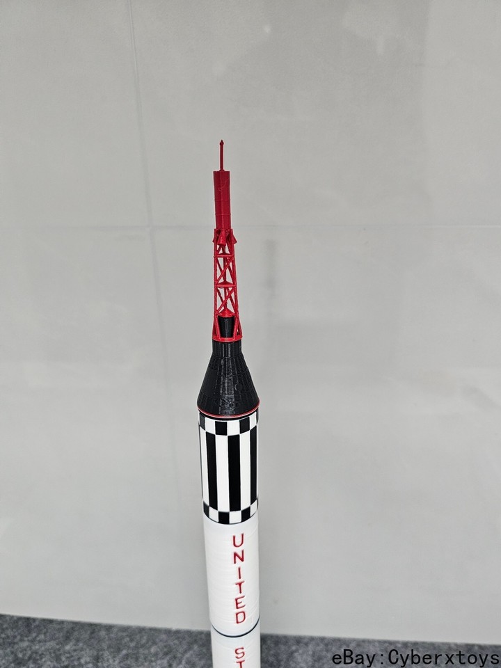1:60 Scale NASA Gemini TitanII + Redstone Launch Vehicle Rocket Model ...