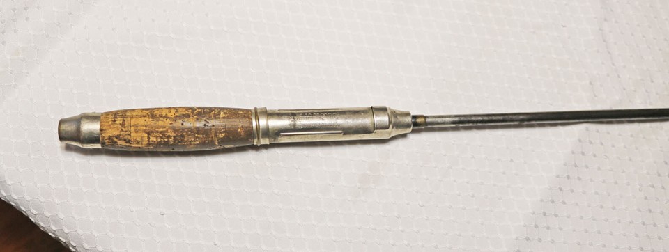 Vintage Extendable Union Hardware Steel Fishing Rod Torrington Conn | eBay