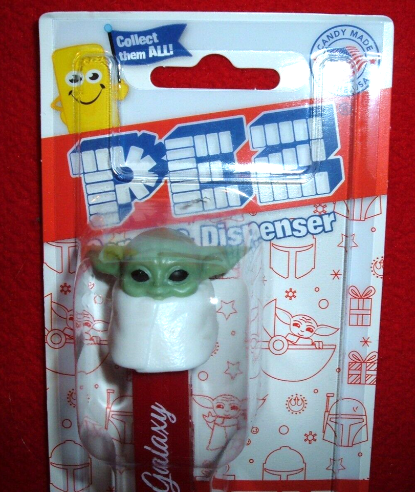 PEZ Candy Dispenser Star Wars Mandalorian Grogu Baby Yoda Christmas NEW ...