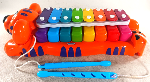 Little Tikes Tiger Piano PLASTIC TOY Xylophone Rare Vintage | eBay