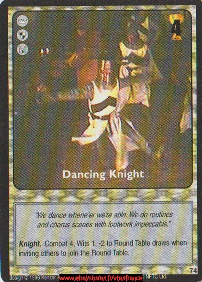 Monty Python CCG - Dancing Knight #74 / knight | eBay