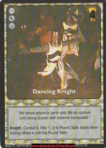 Monty Python CCG - Dancing Knight #74 / knight | eBay