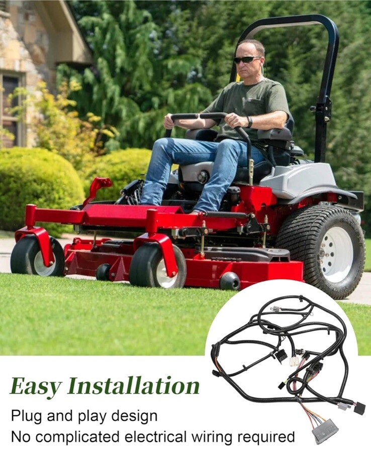 EXMARK MAIN WIRE HARNESS # 116-6009, 115-2796 Gb1 | eBay