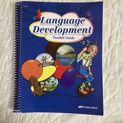 Abeka Language Development Teacher Guide P-K4 2014 Spiral Bound | eBay