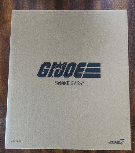 G.I. Joe Ultimates SNAKE EYES 7-inch figure Super7 | eBay