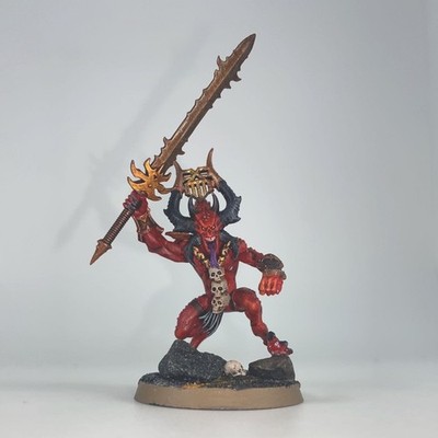X1 Bloodmaster Herald Of Khorne Plastic Warhammer AOS | P-00NIG | eBay