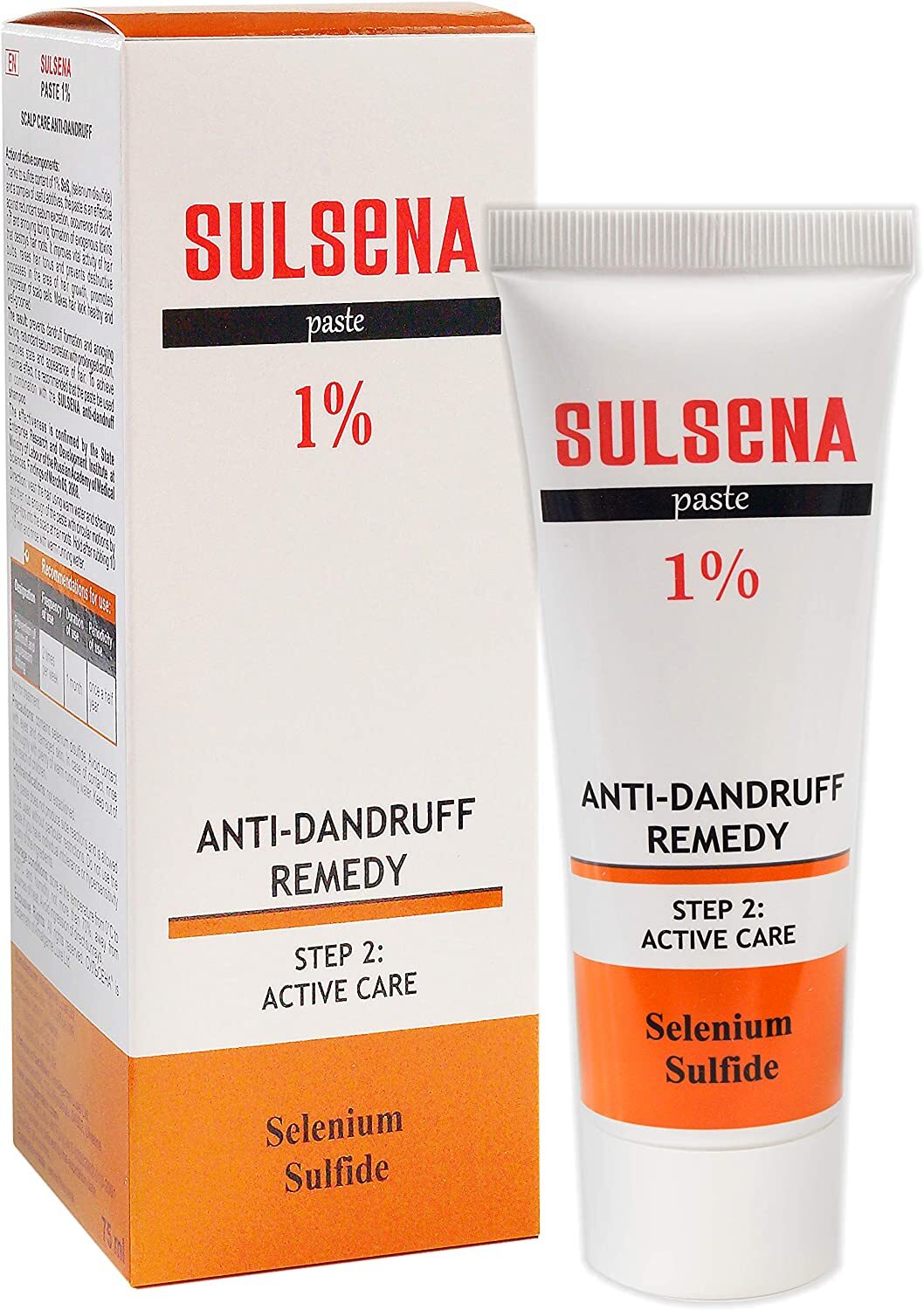 Sulsena Selenium Sulfide Anti-Dandruff Shampoo Paste Cream 75ml 150ml ...