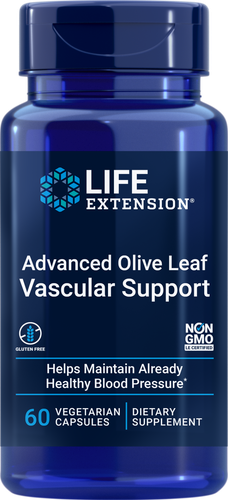 Life Extension Advanced Olive Leaf Vascular Support 60 Vcaps Benolea ...