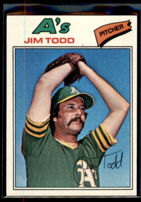 1977 Topps Jim Todd #31 Oakland Athletics | eBay