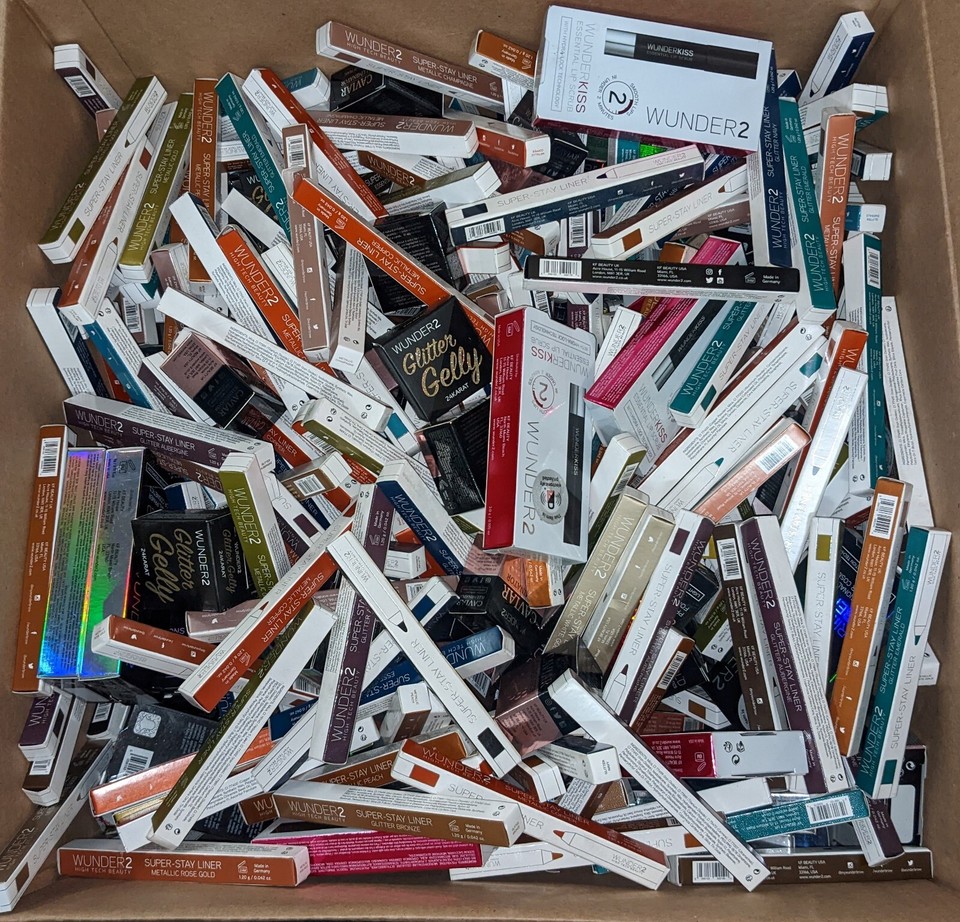 400ct WHOLESALE LOT of WUNDER2 ASSORTED COSMETICS NEW IN BOX | eBay