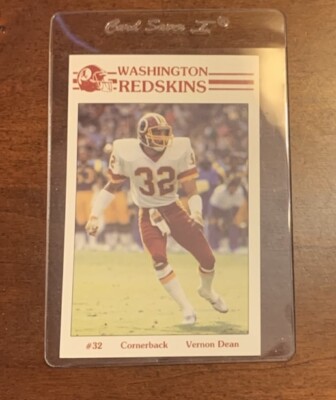 1985 Frito Lay Washington Redskins Police Vernon Dean #6 | eBay