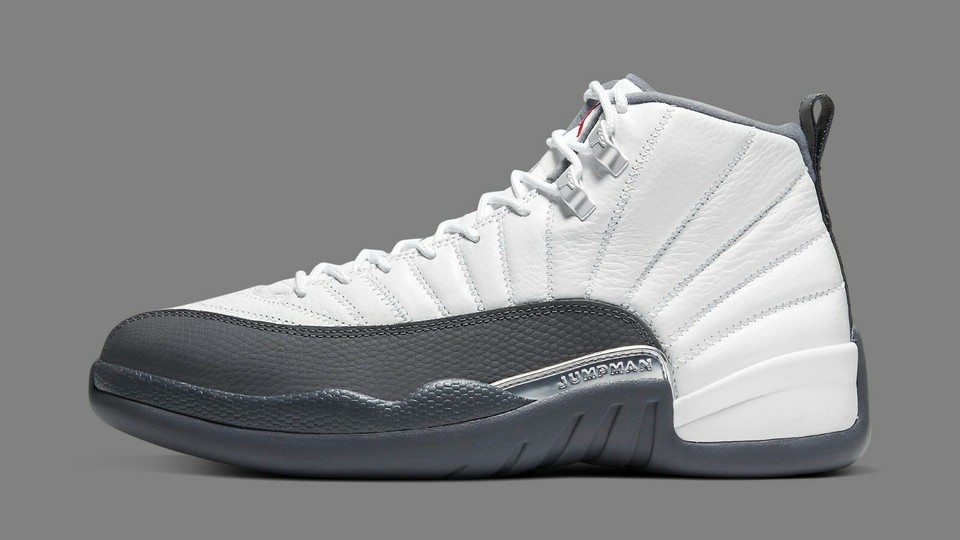 Nike Air Jordan 12 XII Retro White Dark Grey Size 10. 130690-160 | eBay
