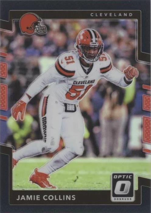 2017 Donruss Optic - Jamie Collins #78 Black Prizm /25 for sale online ...