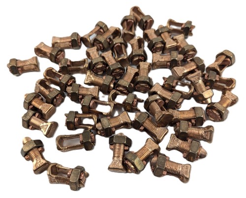 47 BURNDY KS23 Split-Bolt Square Head Connector Copper #6-#2AWG Run ...