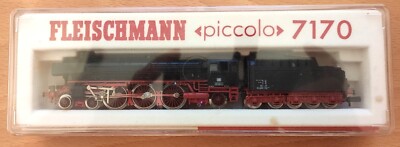 FLEISCHMANN „piccolo“ Spur N 7170 Dampflok Schlepptenderlok in OVP BR ...