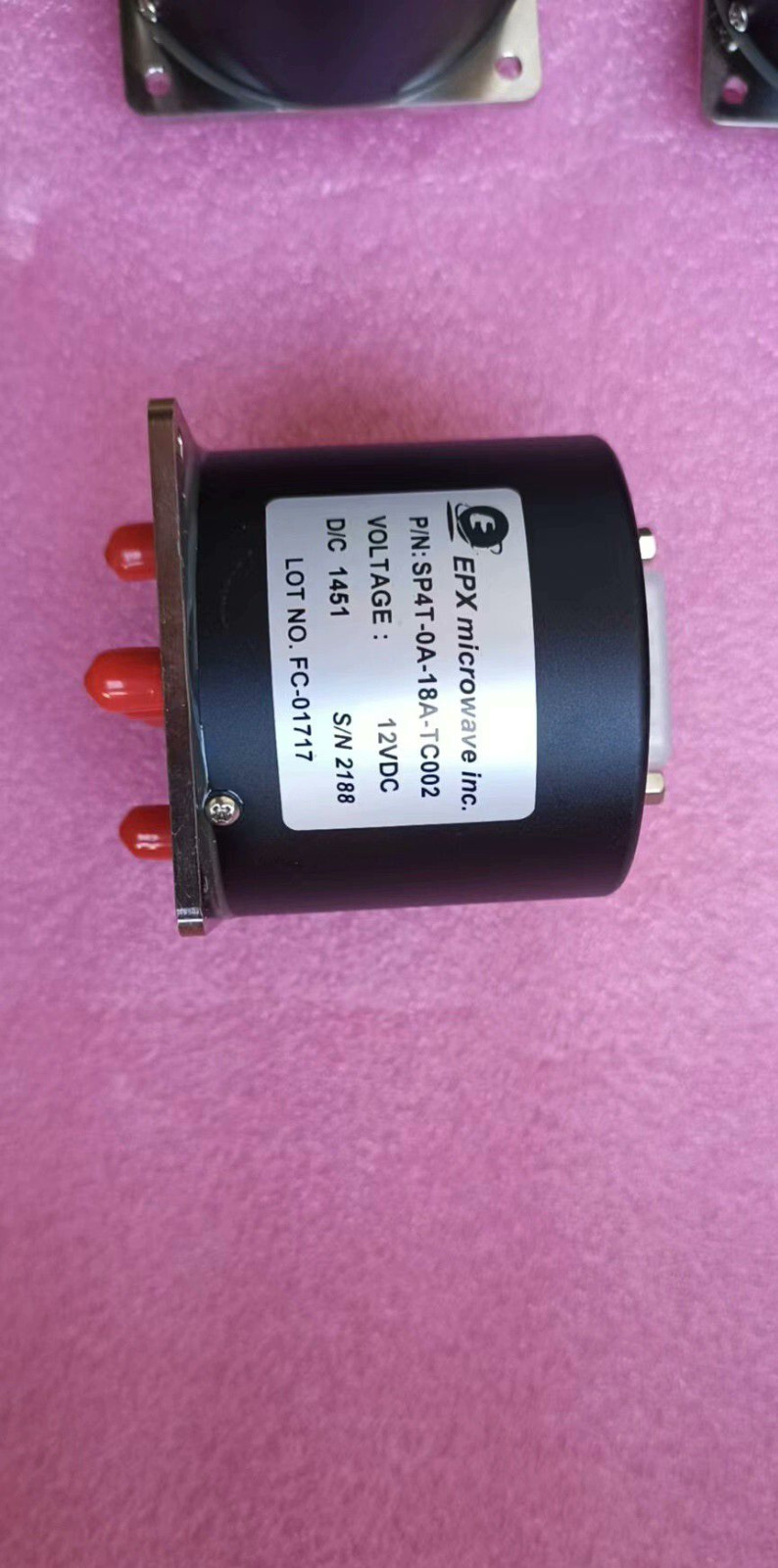 1PC EPX SP8T-0A-18A-TC002 DC-18GHz 12V SP8T SMA RF coaxial switch #L | eBay