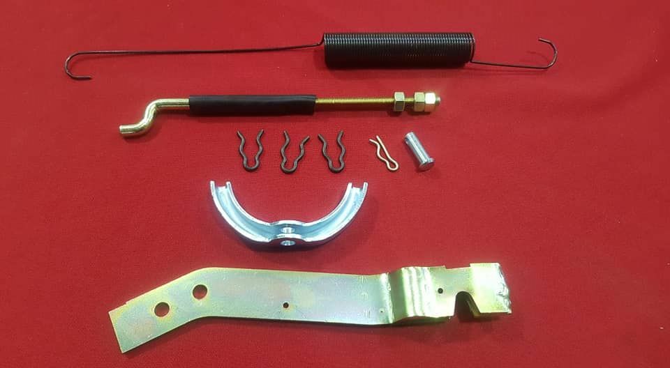 FORD FALCON XR XT XW HANDBRAKE CABLE HARDWARE LEVER SPRING ADJUSTER KIT ...
