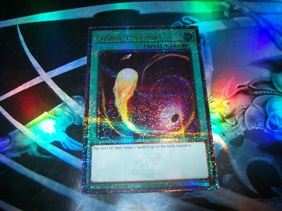 Cosmic Cyclone 1st Edition Quarter Century Secret Rare RA02-EN061 Yu-Gi ...