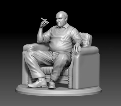 1/24 resin figures model Mafia boss Tony Unassembled Unpainted | eBay ...