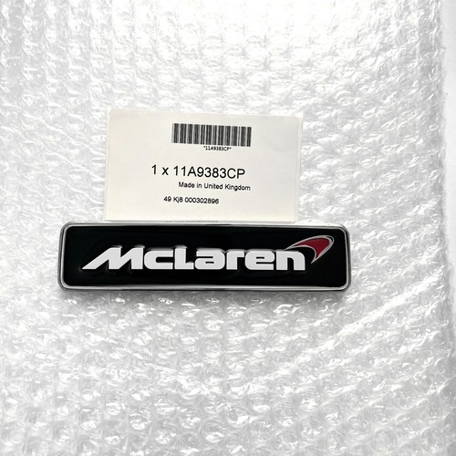 McLaren 650S 570S 765LT Front Hood Emblem Badge 11A9383CP | eBay