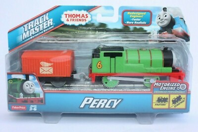 THOMAS & FRIENDS TRACK MASTER MOTORIZED PERCY REDESIGNED ENGINES BML07 ...
