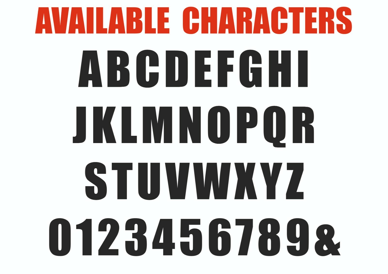 Large 3D Polystyrene Letters / Numbers For Events - 750mm high X 200mm ...