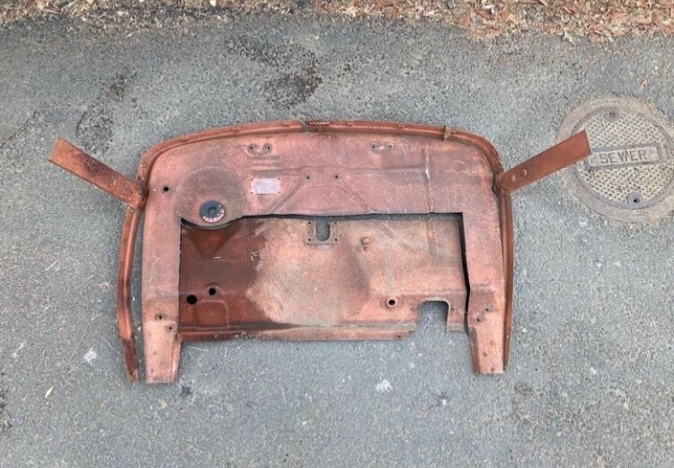 1930-1931 Ford Model A Ford FIREWALL Rat Hot Rod Vintage Jalopy Gasser ...