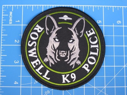 Roswell New Mexico Police K9 Unit UFO patch | eBay