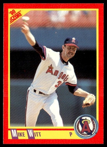 1990 Score Mike Witt California Angels #226 | eBay