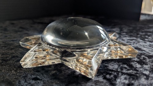 Antique Victorian Mourning Star Goofus Glass Magnifier – Circa 1900 | eBay